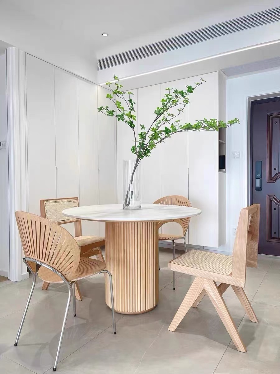 Chantal Table - Natural Wood | The Happy Place