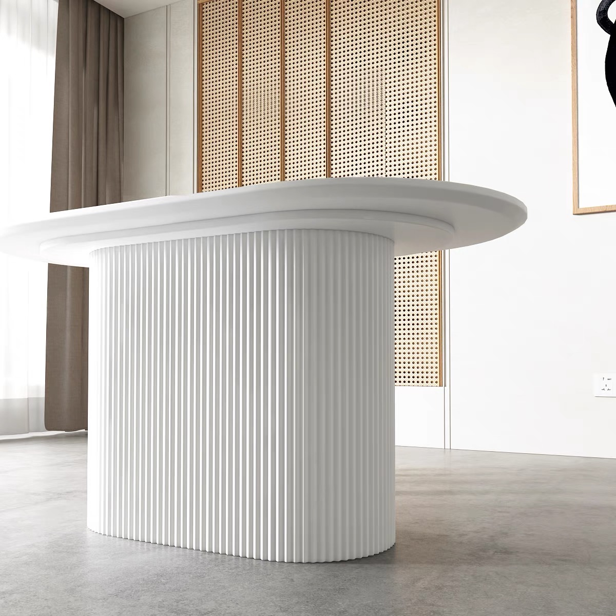 Concordia Dining Table - Center Base | The Happy Place
