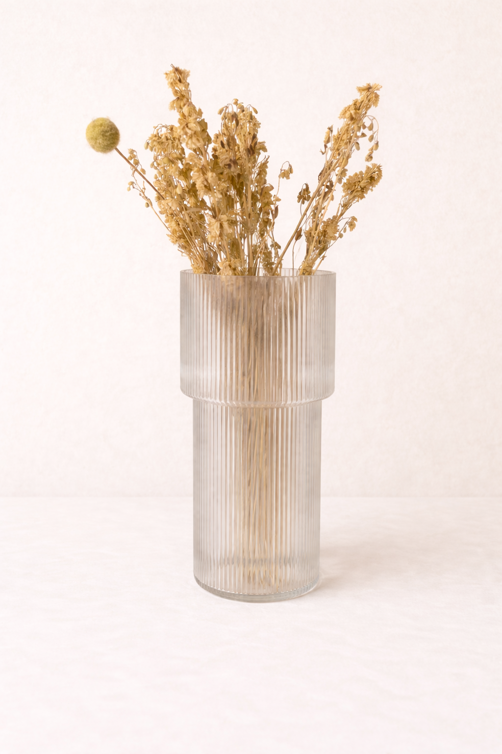 Jolie Fluted Glass Vase | The Happy Place